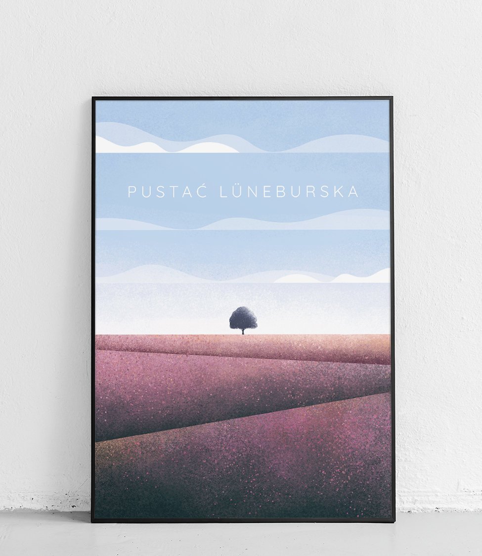 Poster Polytechnic, Pustać Lüneburska - plakat - Poster Polytechnic ...