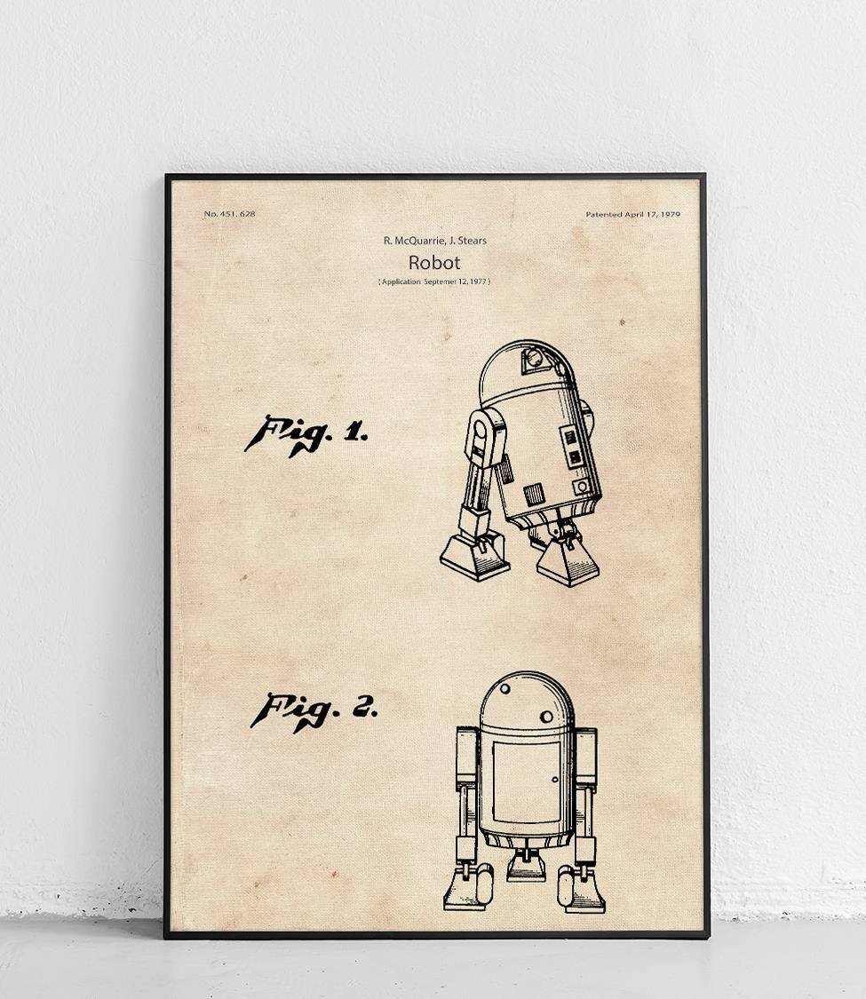 Poster Polytechnic, R2-D2 - plakat - Poster Polytechnic | Sklep EMPIK.COM