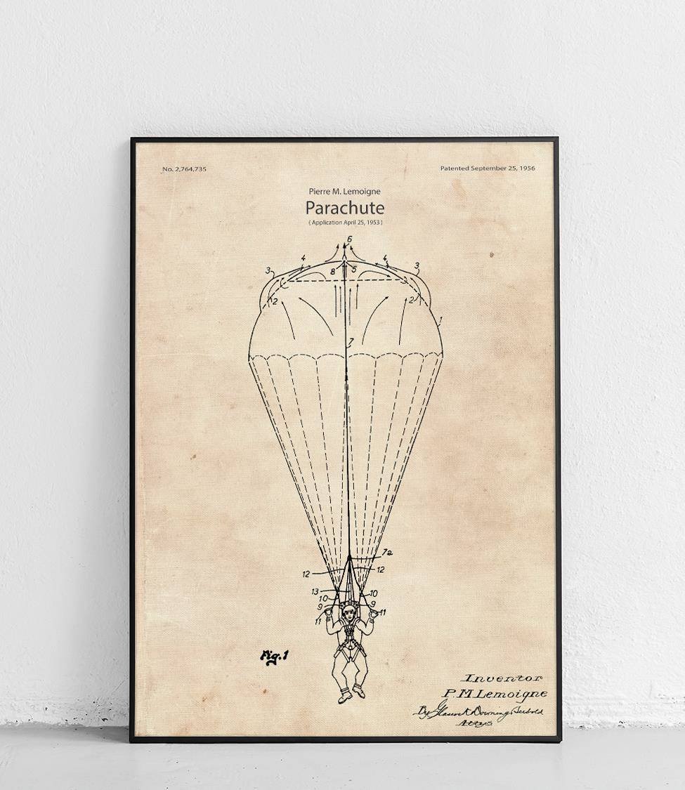 Poster Polytechnic, Spadochron - plakat - Poster Polytechnic | Sklep ...