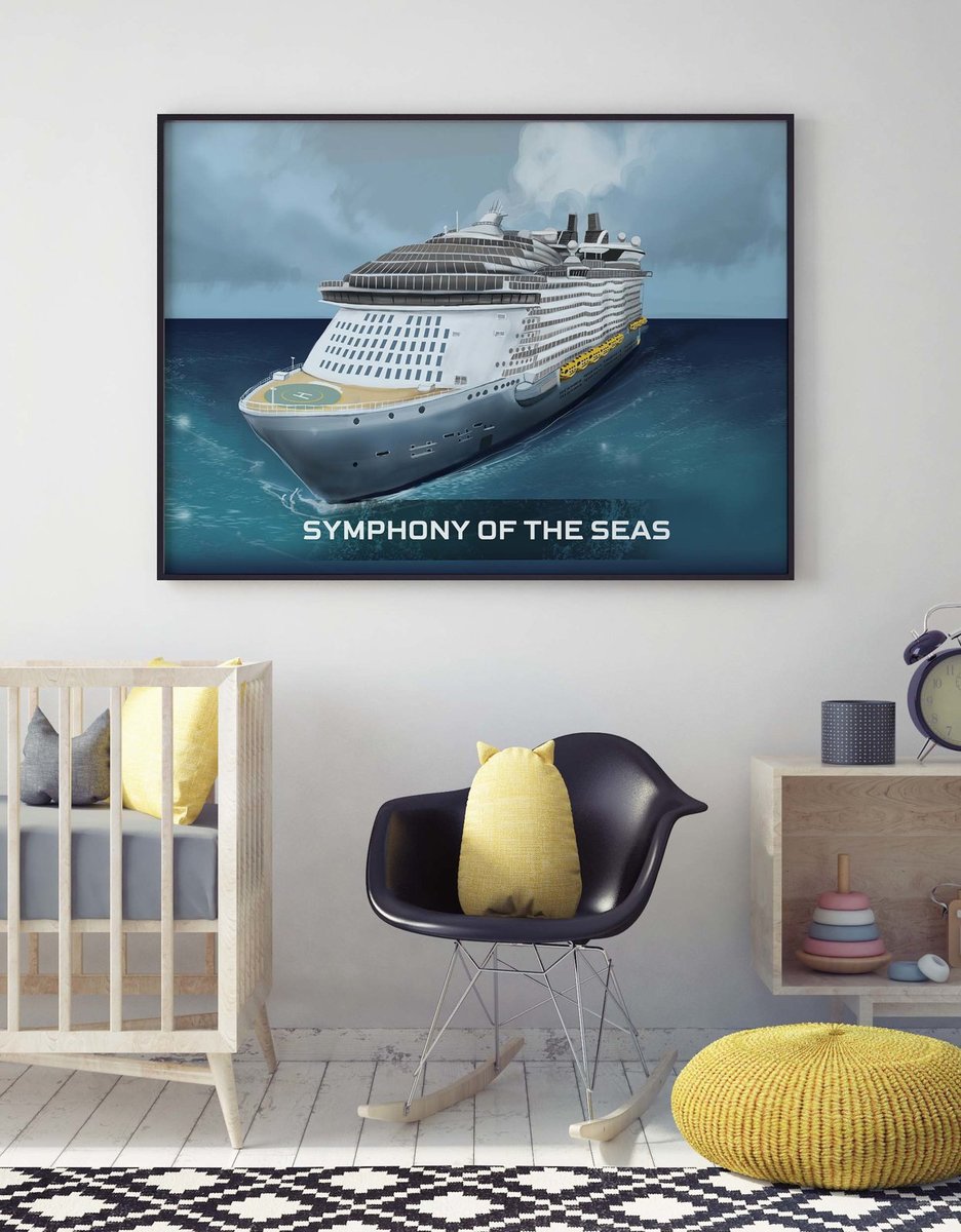 Poster Polytechnic, Symphony of the Seas - plakat - Poster Polytechnic ...