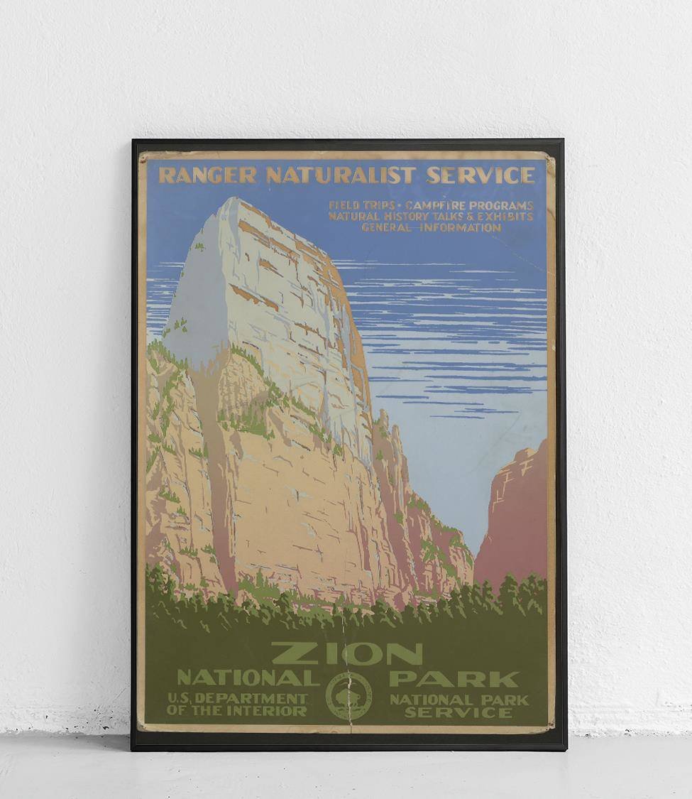 Poster Polytechnic, Zion National Park - plakat - Poster Polytechnic ...