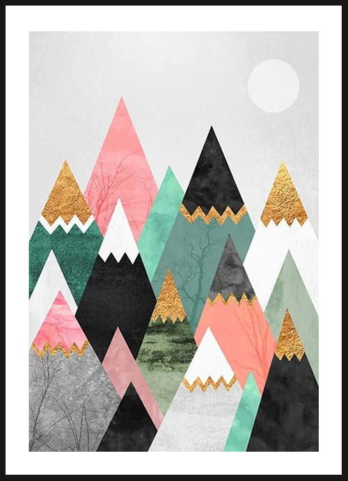 Poster Story, Nowoczesny Plakat, Dekoracja Ścienna, Nowoczesny Obraz ...