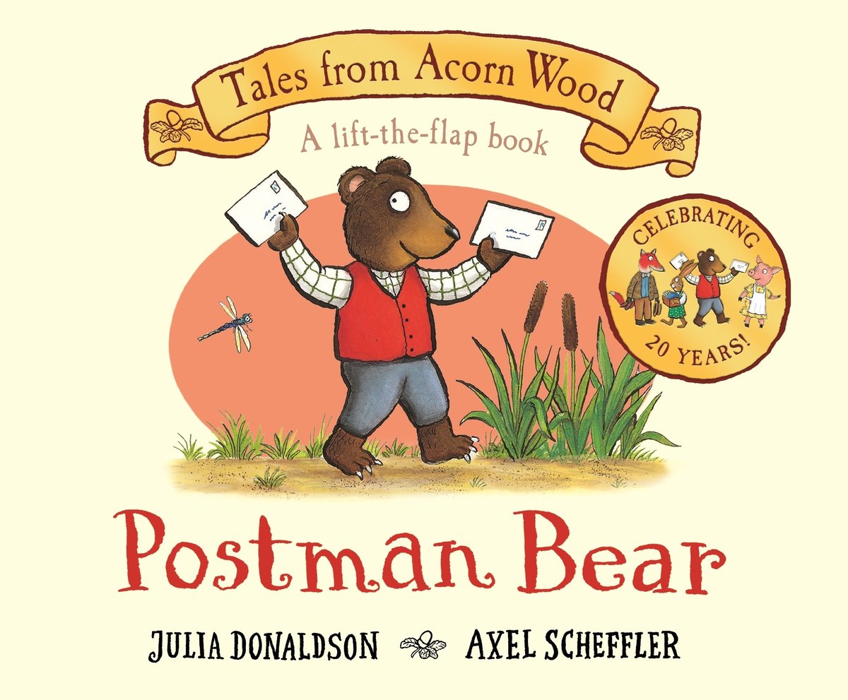 Postman Bear - Scheffler Axel | Książka w Empik