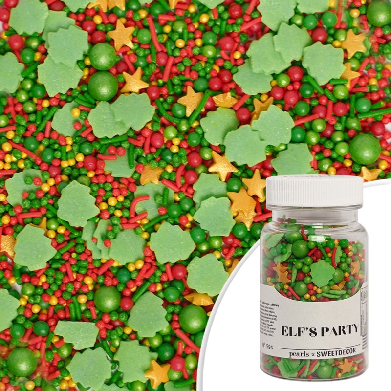 Posypka cukrowa ELF'S PARTY mix Sweet Decor, 70 g - Sweet Decor | Sklep ...