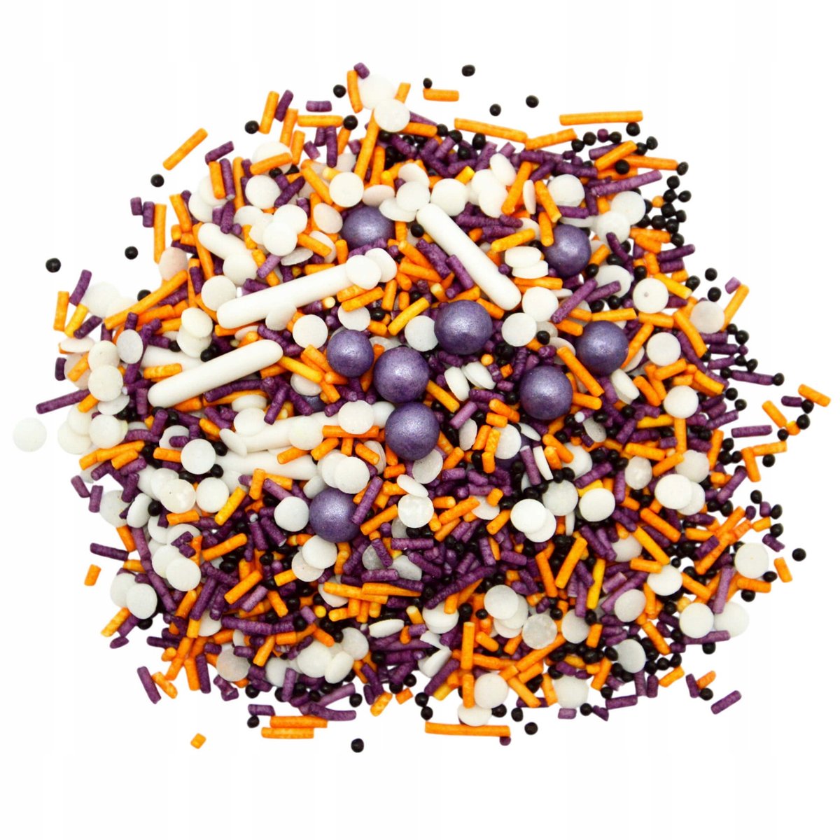 Posypka cukrowa HALLOWEEN mix 30g perełki macaroni dekoracje na tort ...