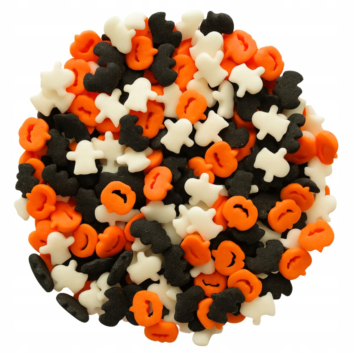 Posypka cukrowa na tort halloween dynia nietoperz duch na babeczki 500g ...