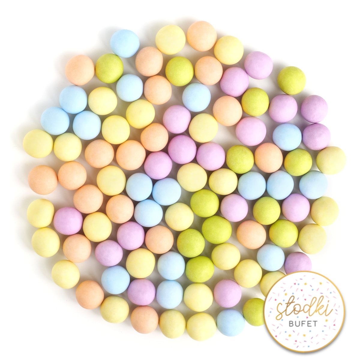 Posypka czekoladowa mix konfetti Matte Mix Chocoballs 90 g - Słodki ...