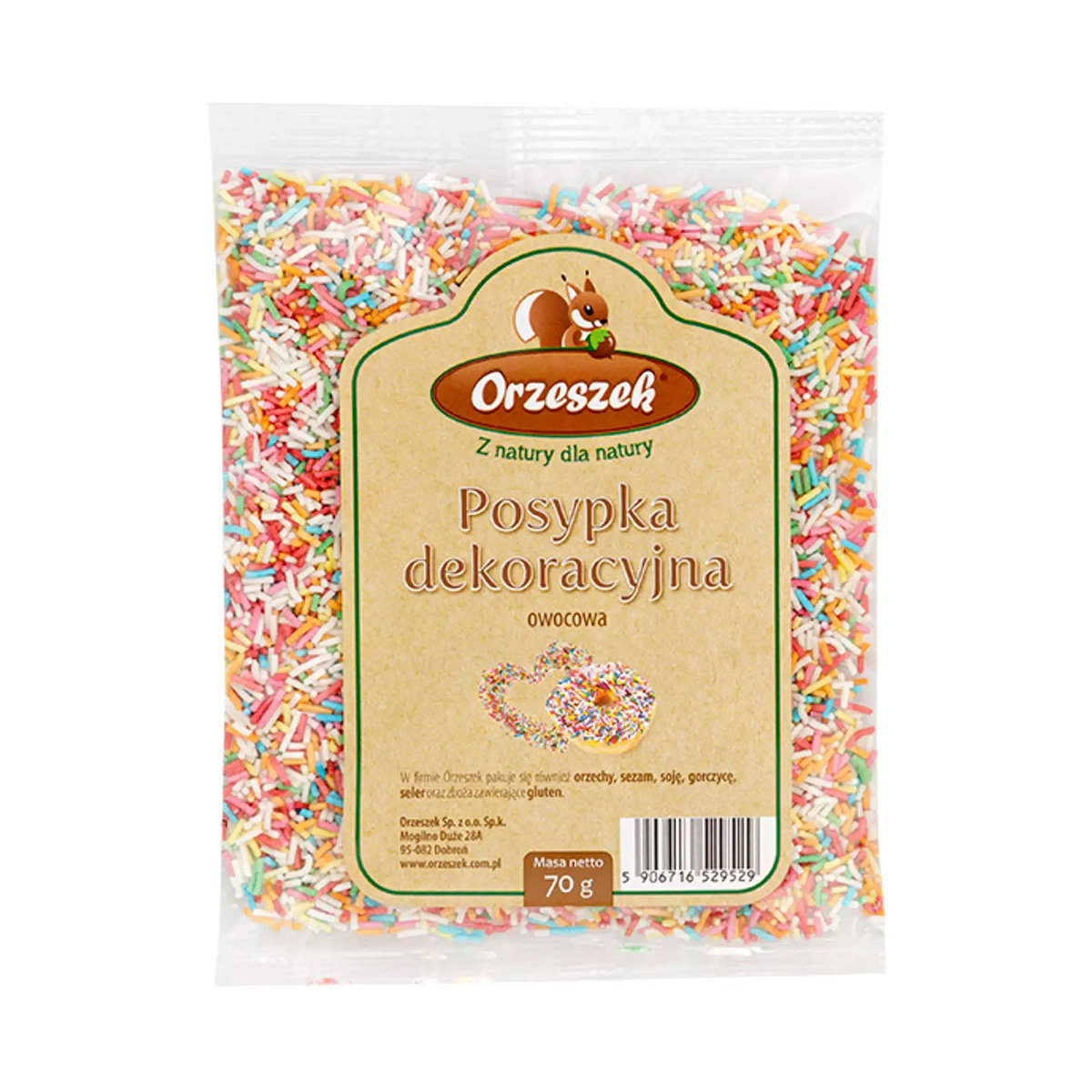 Posypka owocowa Orzeszek 70 g - Orzeszek | Sklep EMPIK.COM