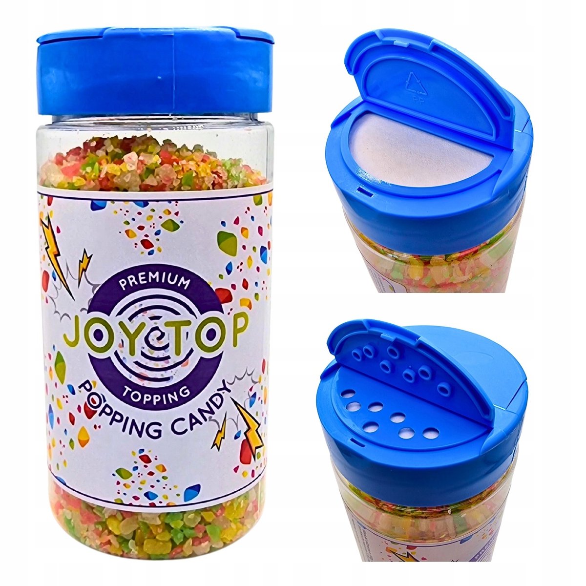 Posypka strzelająca wielosmakowa 250g Cukier strzelający do lodów ...