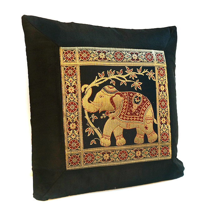 Poszewka Na Poduszkę Słoń Orientalna Indie,Indyjska - Jakarta | Sklep ...