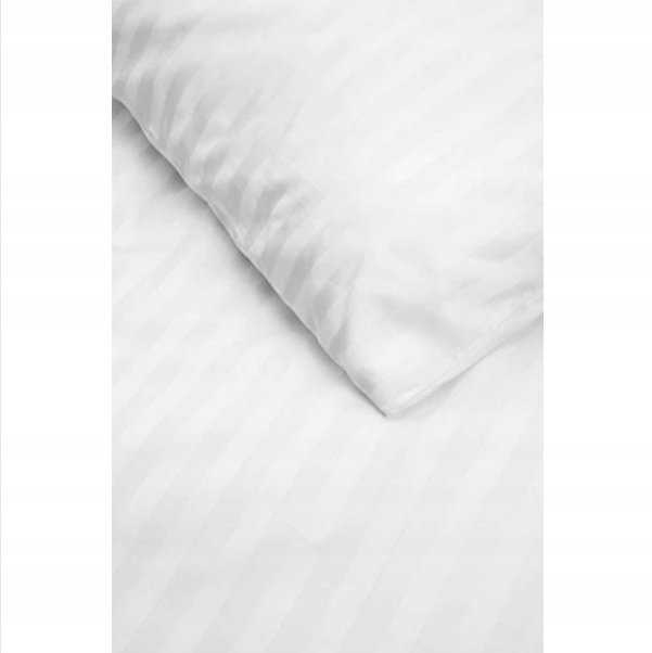 Poszwa hotelowa adamaszek 160x200cm zakład 1cm 100% bawełna polska ...