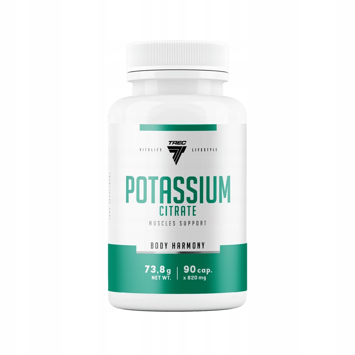 Potas Trec Vitality Potassium Citrate 90 Kaps | Sklep EMPIK.COM