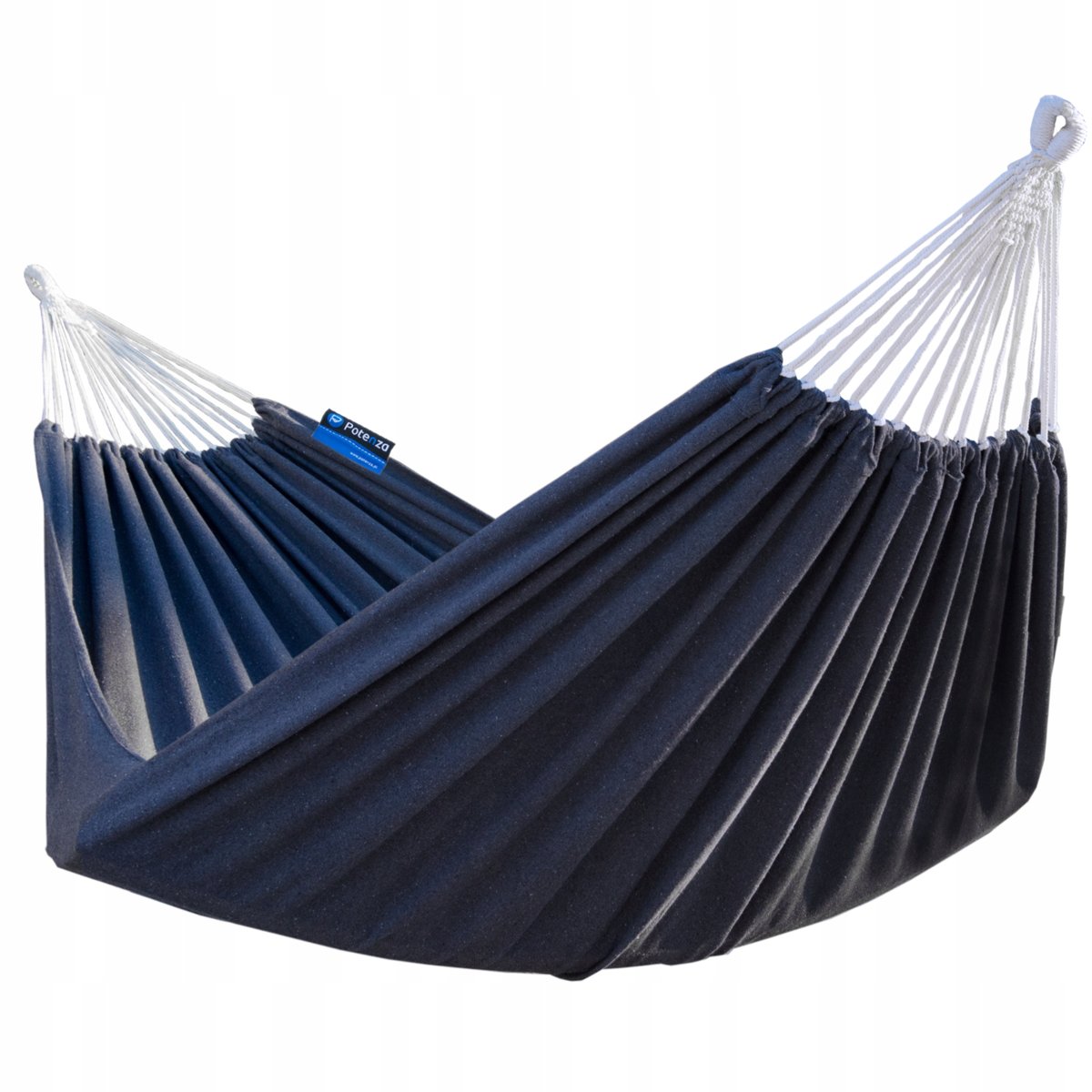 POTENZA Hamak ogrodowy dwuosobowy ROMA XL 220x160cm, hamak na taras ...