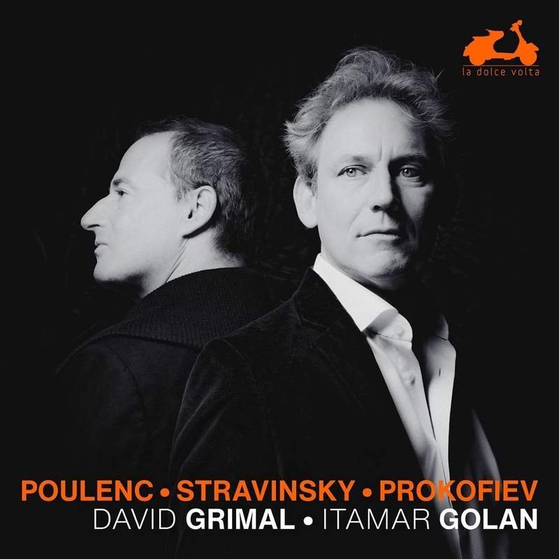 Poulenc, Stravinsky, Prokoviev: Sonatas for violin and piano - Grimal David | Muzyka Sklep EMPIK.COM