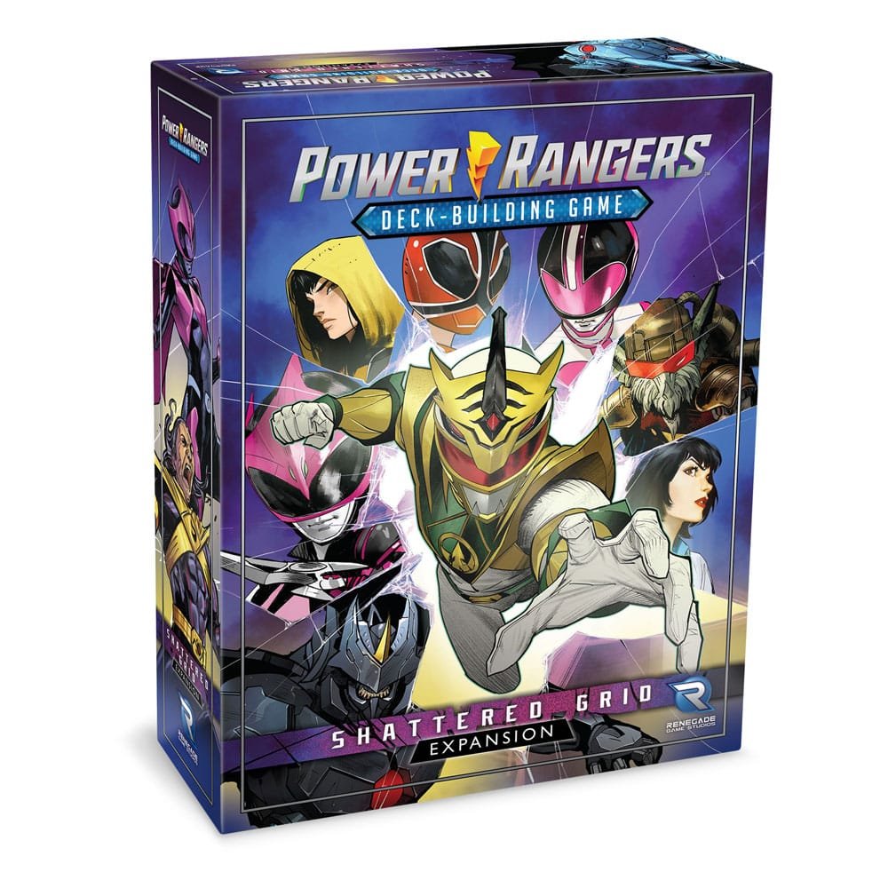 Power Rangers card game Deck-Building Shattered Grid Expansion *Englis ...