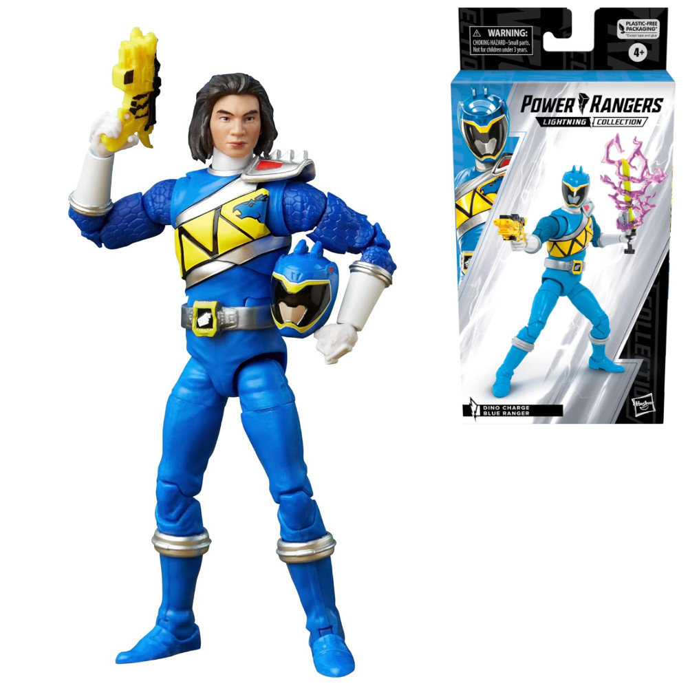 Power Rangers Lightning Collection Dino Charge Niebieski Ranger F4515 ...