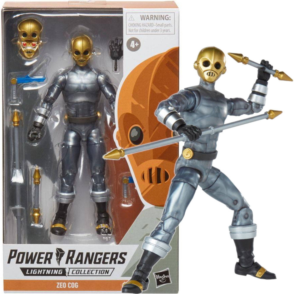 Power Rangers Lightning Collection Oryginalna Ruchoma Figurka Zeo Cog ...