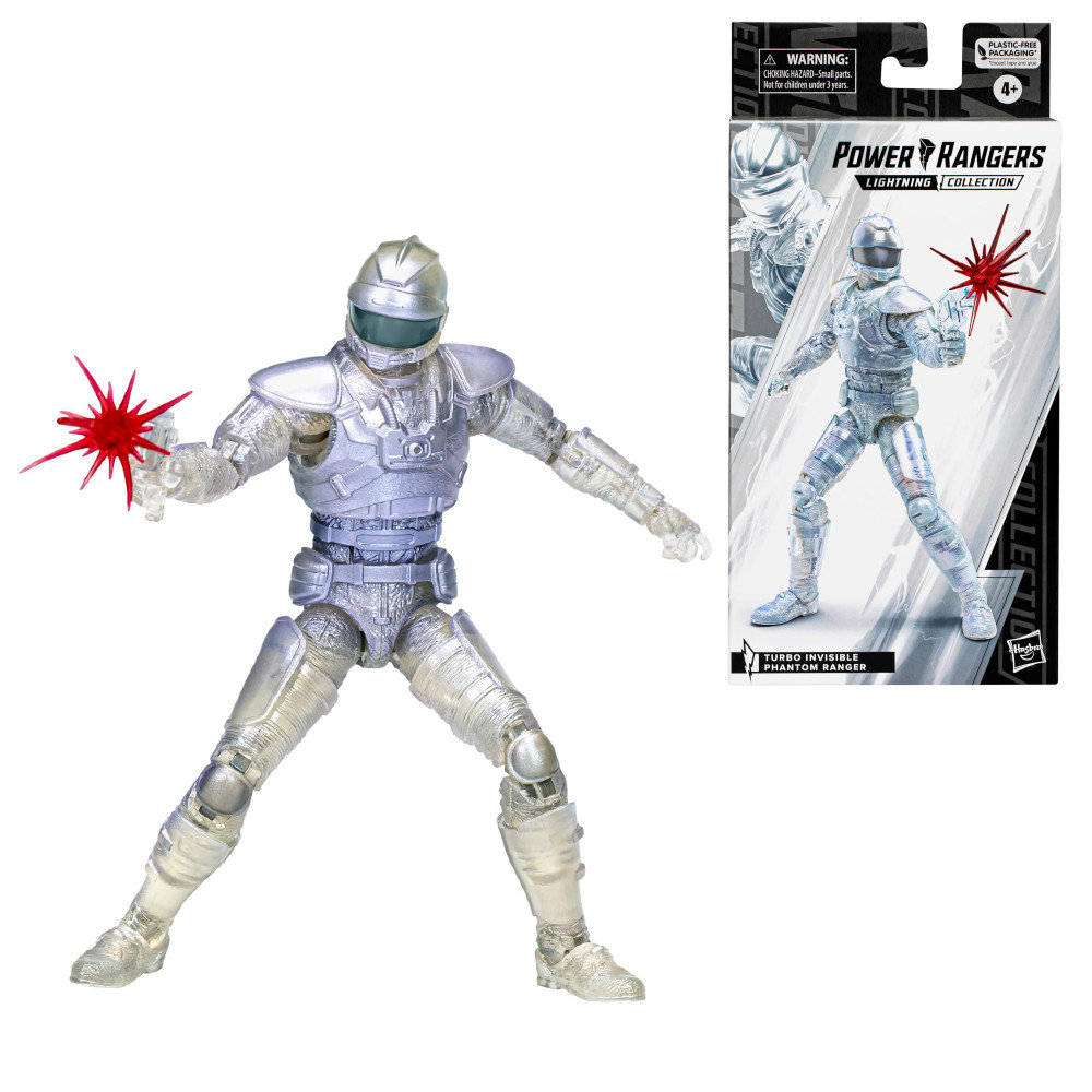 Power Rangers Lightning Collection Turbo Invisible Phantom Ranger F5184 ...
