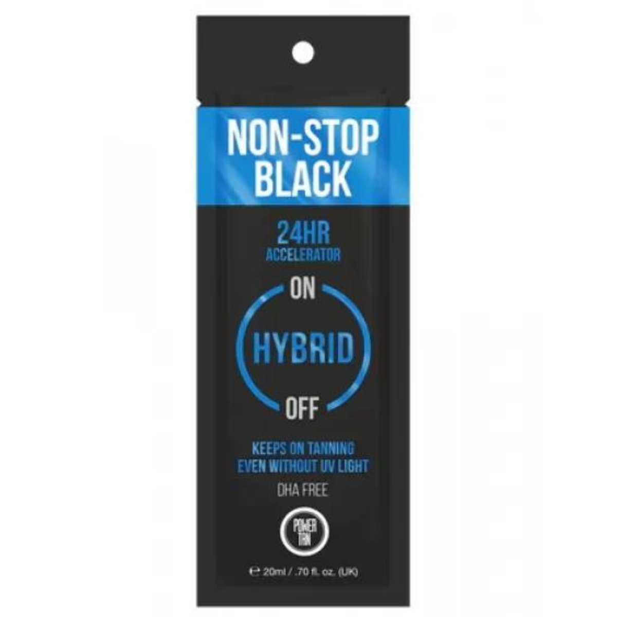 Power Tan Non-Stop Black Hybrid Accelerator 20ml | Sklep EMPIK.COM