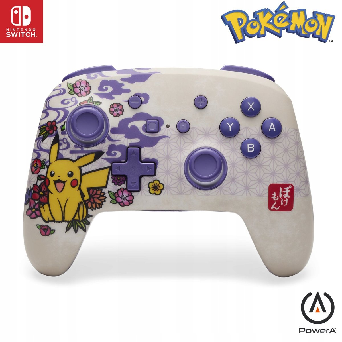 POWERA ENHANCED WIRELESS CONTROLLER - PIKACHU BLOSSOM (NINTENDO SWITCH ...