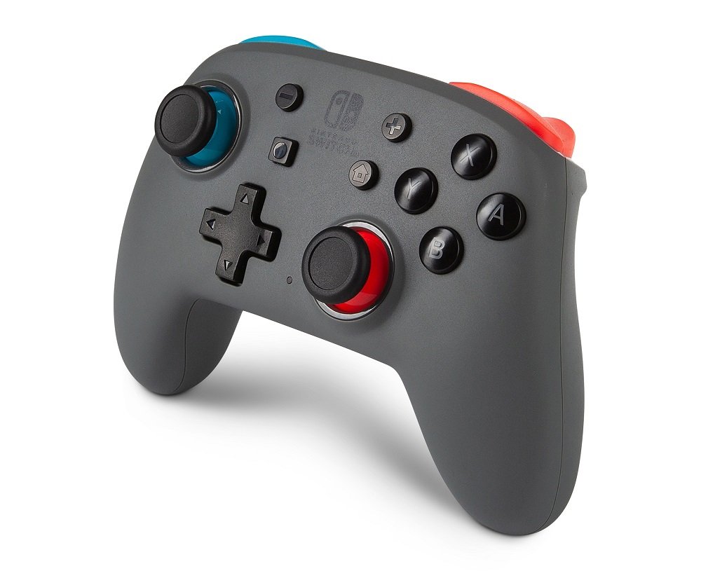 PowerA SWITCH, Pad NANO bezprzewodowy Grey Neon Blue Red - PowerA | Gry ...