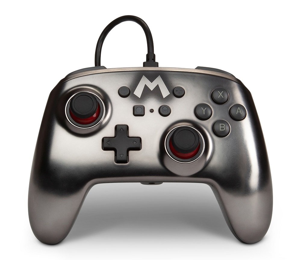 PowerA SWITCH Pad przewodowy Super Mario Silver - PowerA | Gry i ...