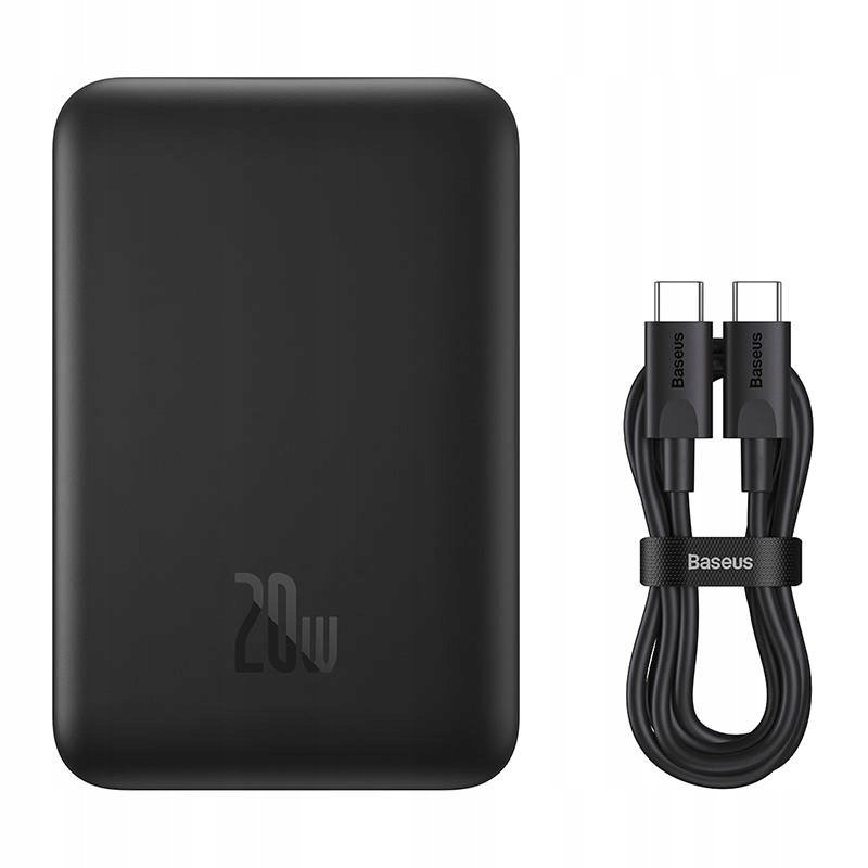 Powerbank Baseus Magnetic Mini, 6000 mAh, 20W, czarny - Baseus | Sklep ...