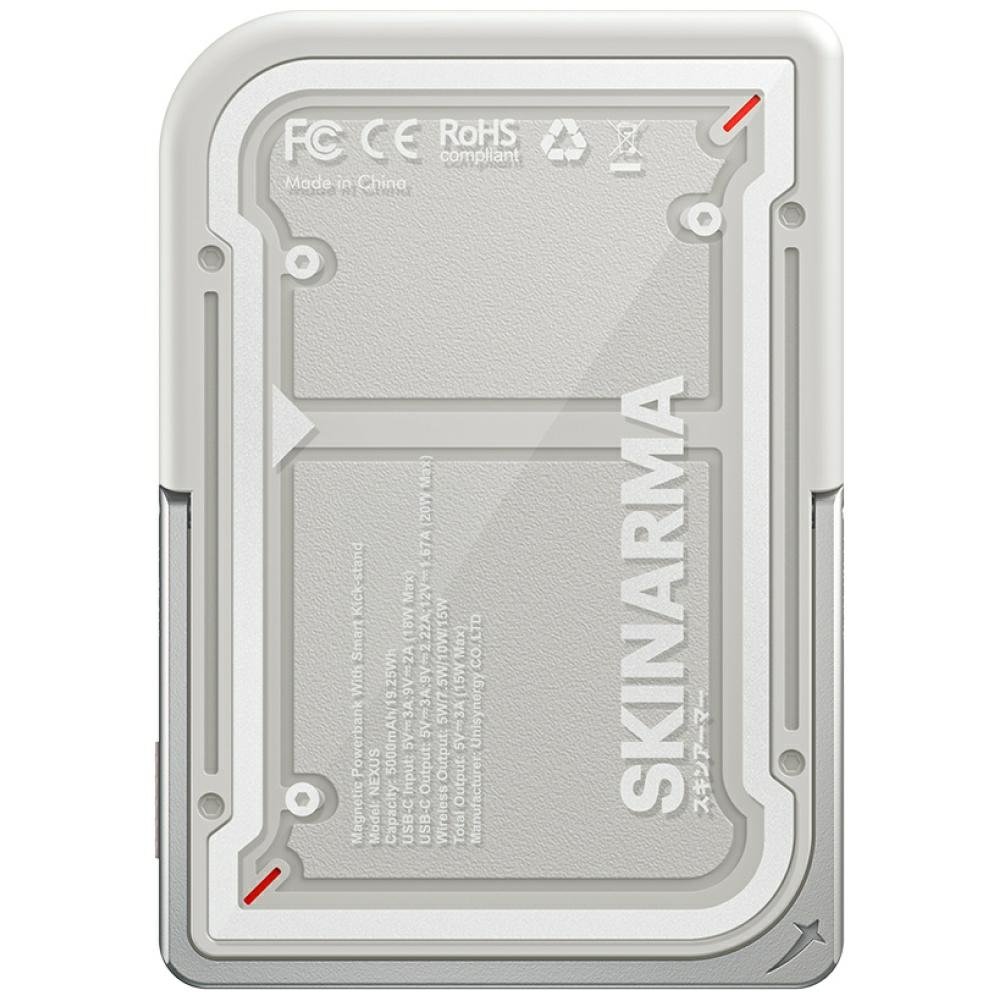 Powerbank Skinarma Nexus Mecha Magnetic Kick-Stand 5000mAh 20W PD USB-C ...