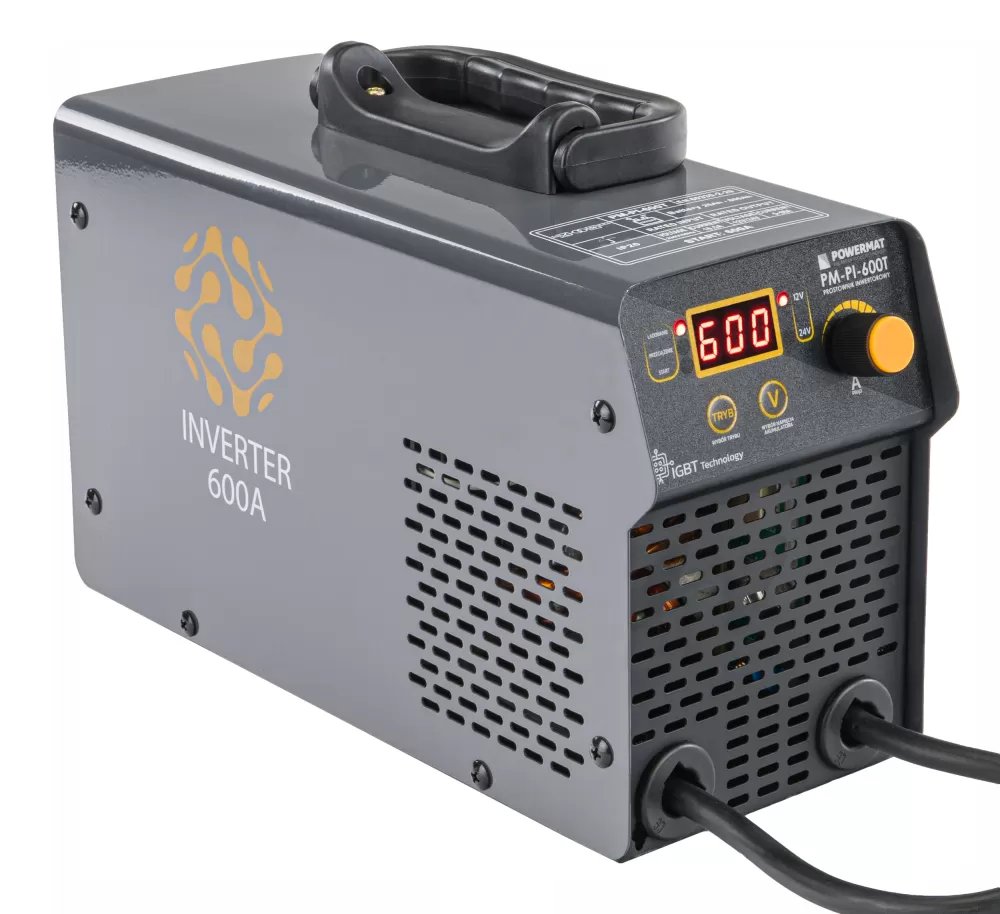 Powermat Pm-Pi-600T Prostownik Inwertorowy Z Rozruchem 600A 12V 24V 80A ...
