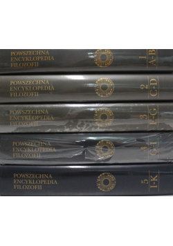 Powszechna Encyklopedia Filozofii tom 1 do 5 - Polskie Towarzystwo Tomasza Z Akwinu | Książka w ...