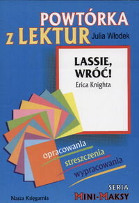 Powtórka z lektur - Lassie, Wróć! - Włodek Julia | Książka w Empik