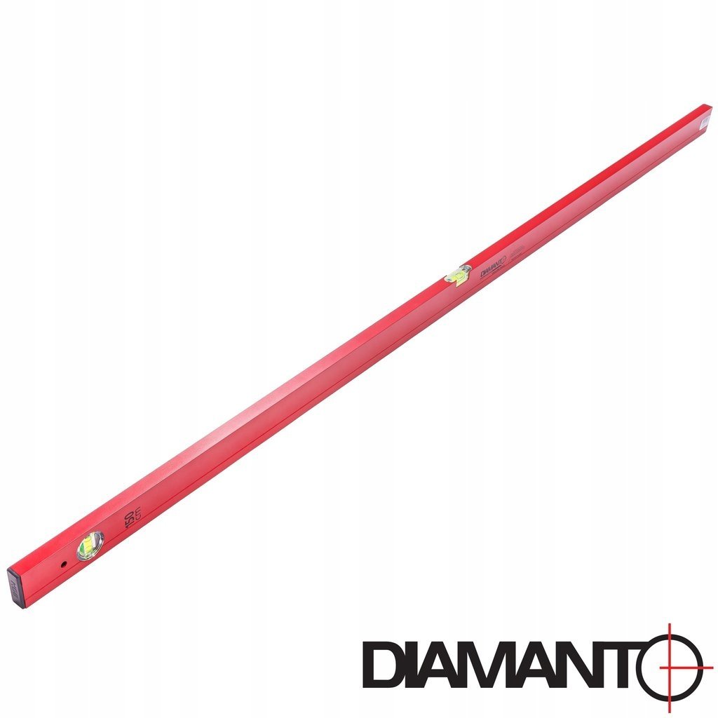 Poziomica Budowlana 150 cm – Czerwona, do poziomu i pionu - Diamanto ...