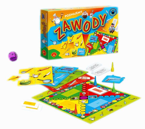 Poznajemy zawody, gra edukacyjna, Alexander - Alexander | Sklep EMPIK.COM