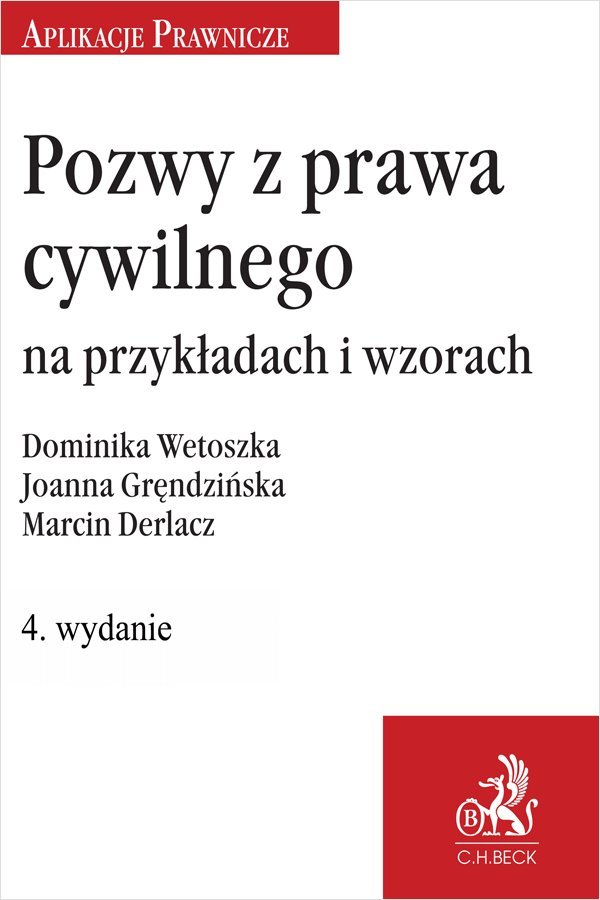 Pozwy z prawa cywilnego na przykładach i wzorach - ebook PDF - Wetoszka ...