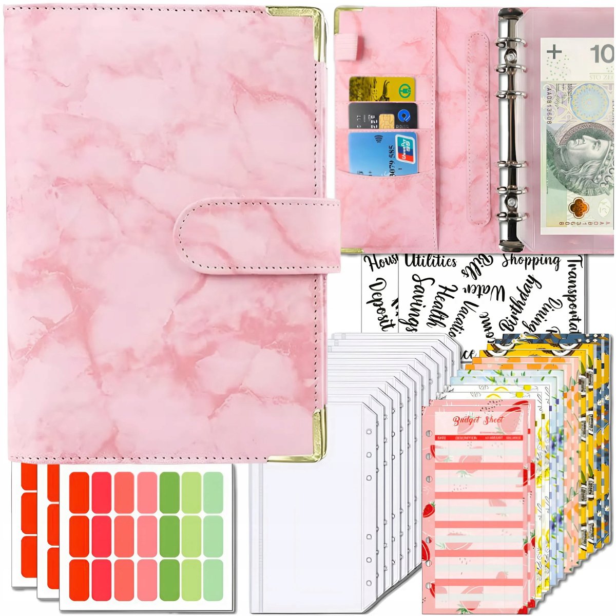 Praktyczny Wielofunkcyjny Notatnik Z Wkładkami Na Oszczędzanie ...