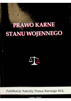 Prawo karne stanu wojennego - Opracowanie zbiorowe | Książka w Empik