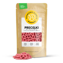 Precelki w polewie truskawkowej 250g - PROMIENIE SŁOŃCA | Sklep EMPIK.COM