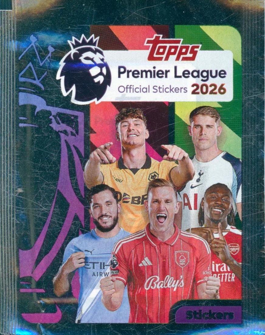 Premier League Topps Stickers Saszetka z Naklejkami - Burda Media ...