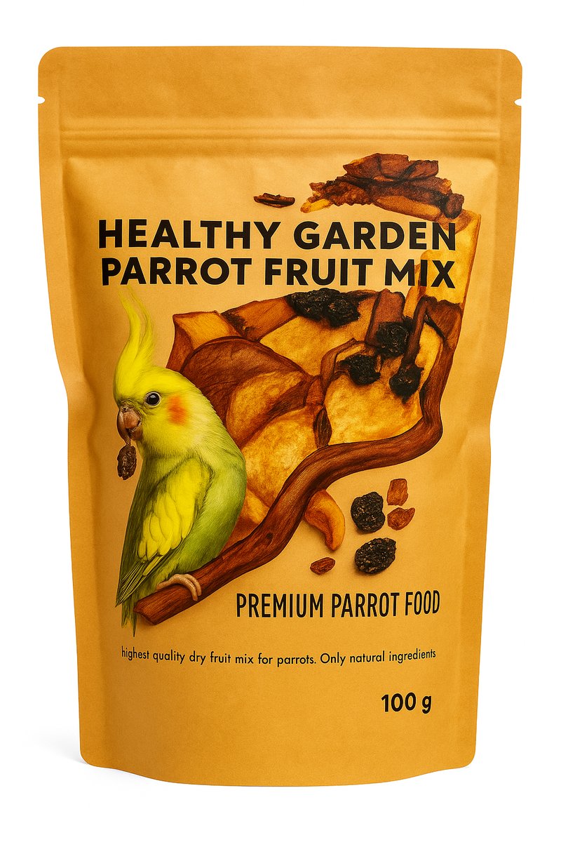 Premium Parrot Food - Healthy Garden Fruit Mix - dla wszystkich papug ...