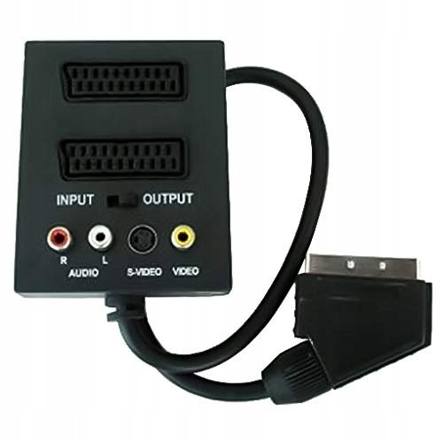 PremiumCord Adapter Scart/m-2Xcart + 3xCinch - PremiumCord | Sklep ...