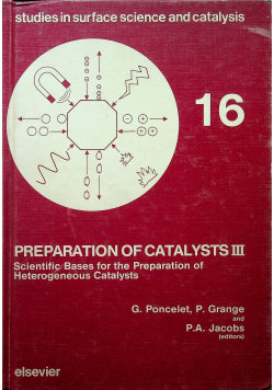 Preparation of catalysis III - Elsevier | Książka w Empik