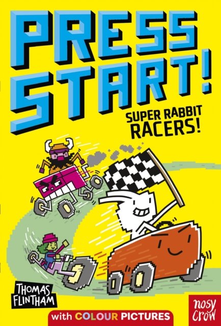 Press Start! Super Rabbit Racers! - Flintham Thomas | Książka w Empik