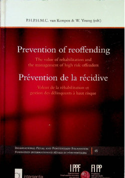Prevention of Reoffending - | Książka w Empik