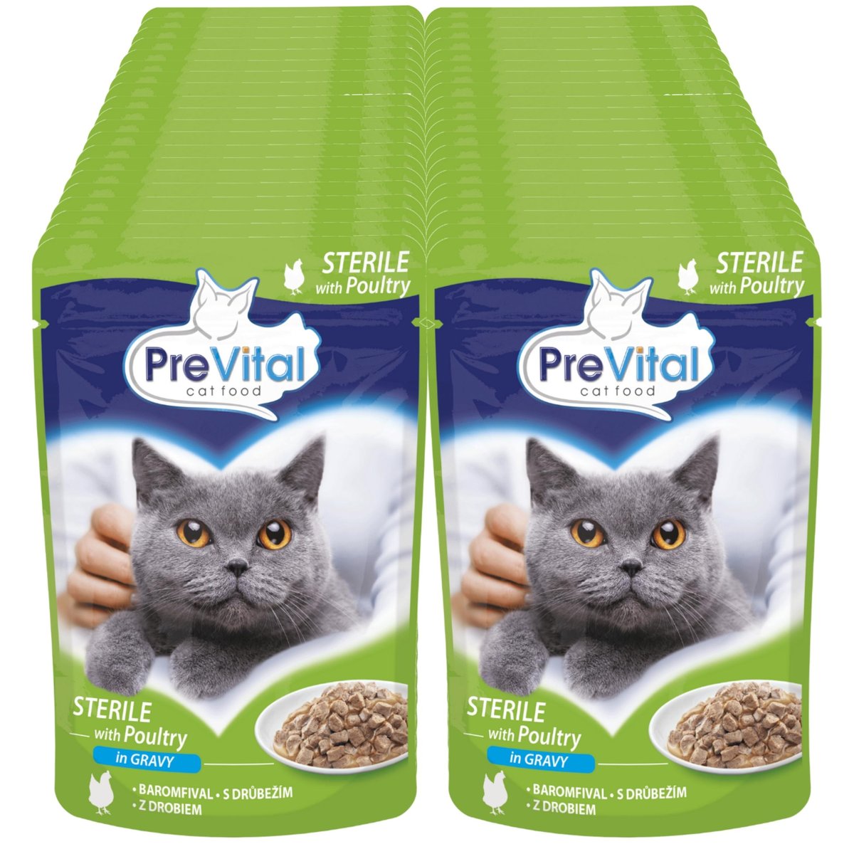 PreVital Sterile Z Drobiem - 48 X 100G - Prevital | Sklep EMPIK.COM