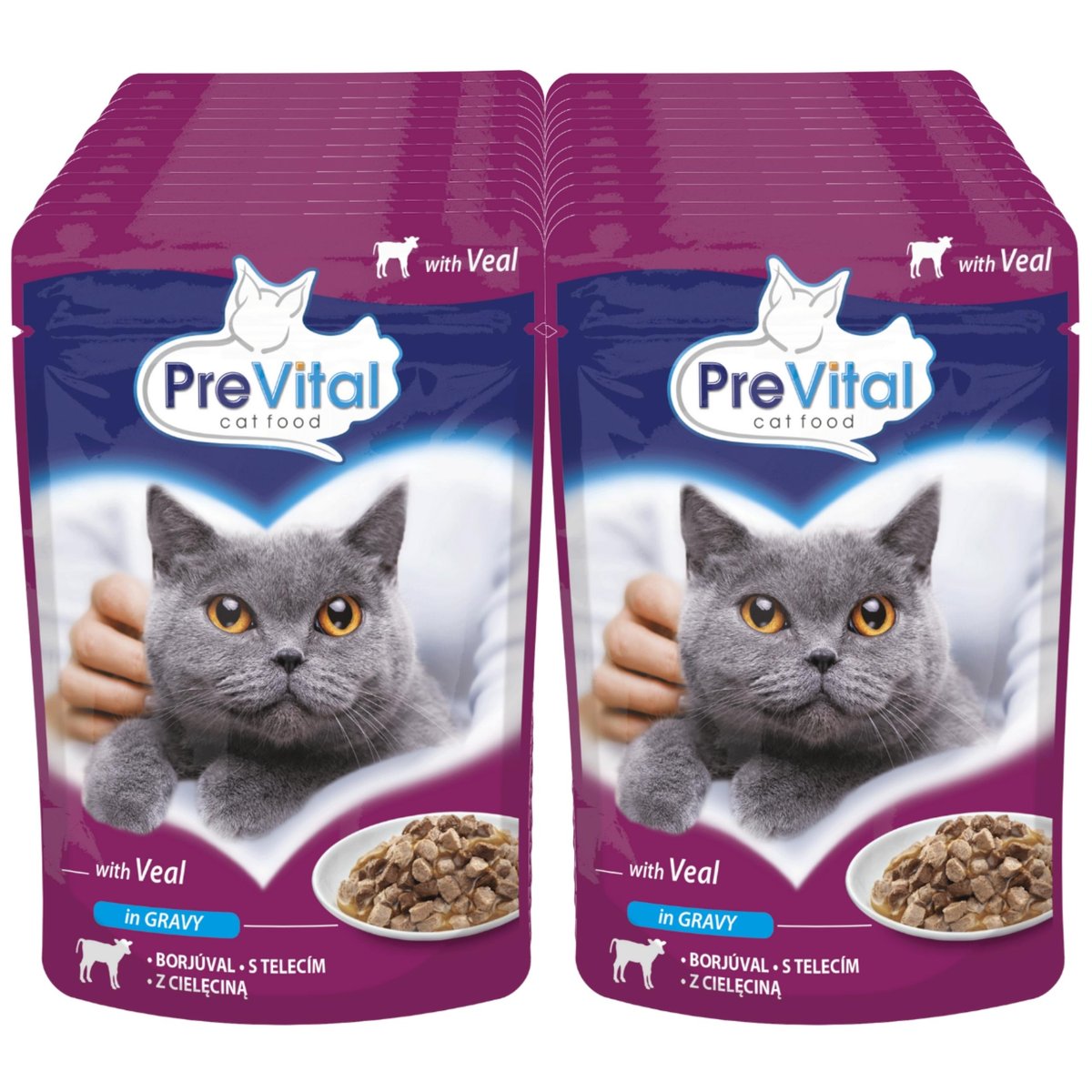 PreVital Z Cielęciną - 24 X 100G - Prevital | Sklep EMPIK.COM