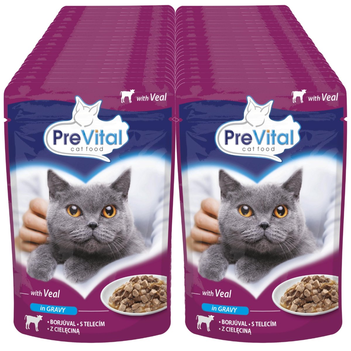 PreVital Z Cielęciną - 48 X 100G - Prevital | Sklep EMPIK.COM