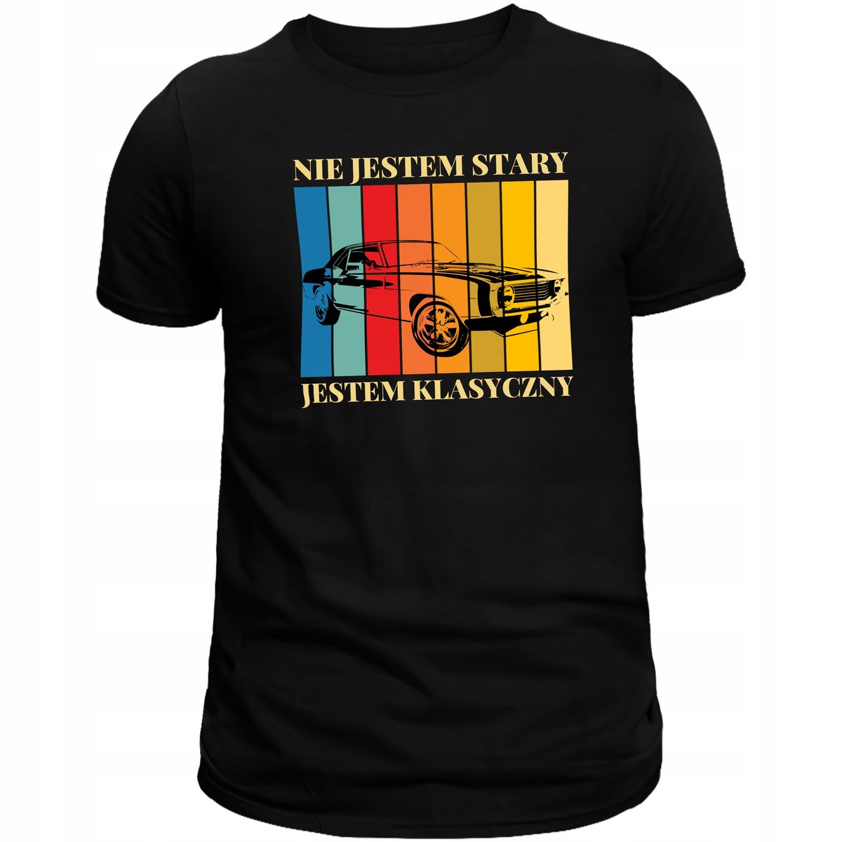 Prezent Koszulka Męska Z Nadrukiem Nie Jestem Stary T-Shirt Urodziny ...
