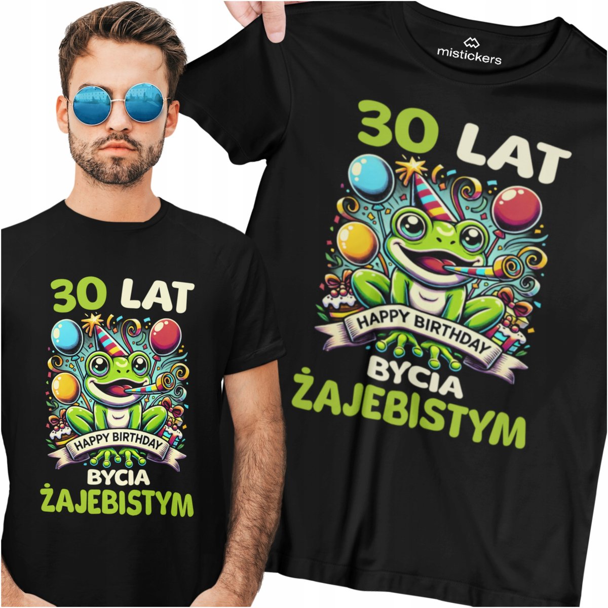 Prezent Na 30 Urodziny Dla Faceta Koszulka - Mistickers | Moda Sklep EMPIK.COM