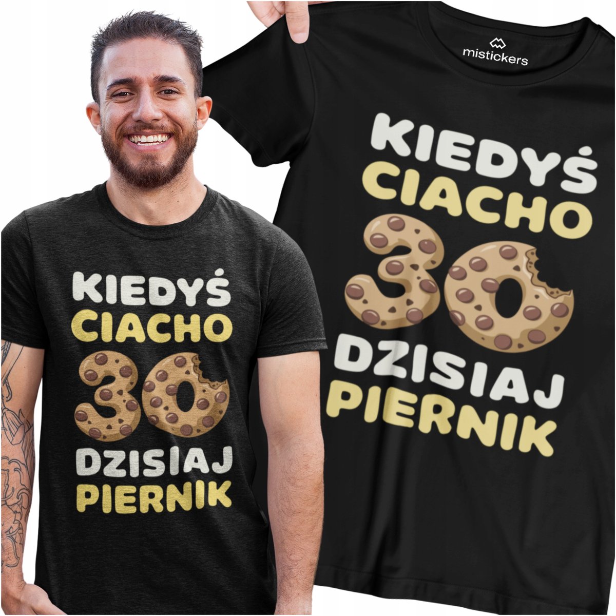Prezent Na 30 Urodziny Dla Faceta Koszulka - Mistickers | Moda Sklep EMPIK.COM