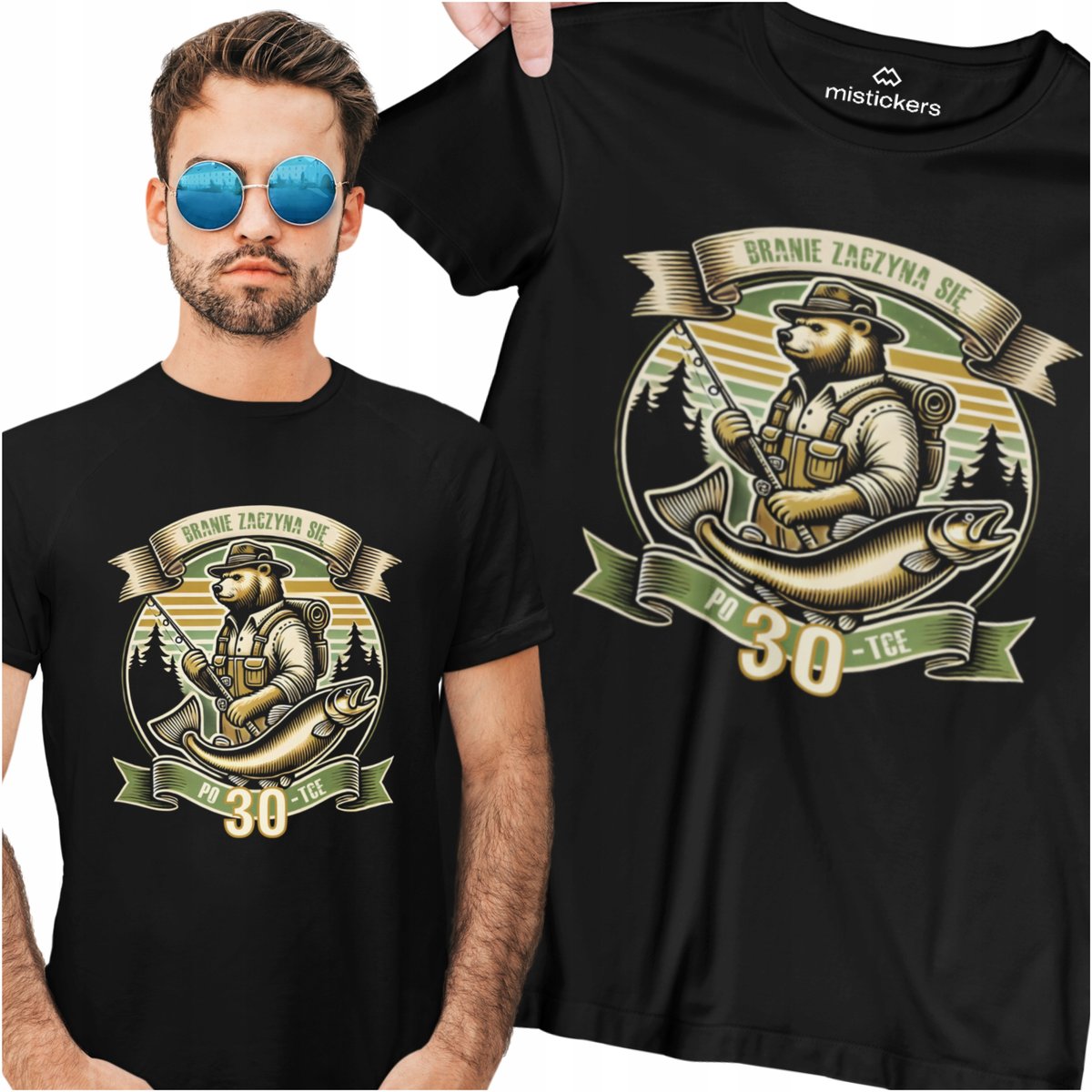 Prezent Na 30 Urodziny Dla Faceta Koszulka - Mistickers | Moda Sklep EMPIK.COM